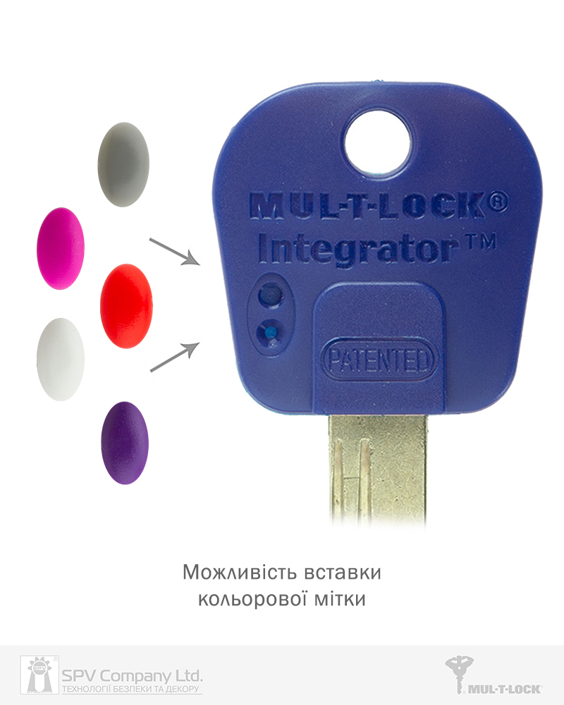 Комплект ключів MUL-T-LOCK INTEGRATOR 3KEY+CARD в інтернет-магазині LOCK.UA