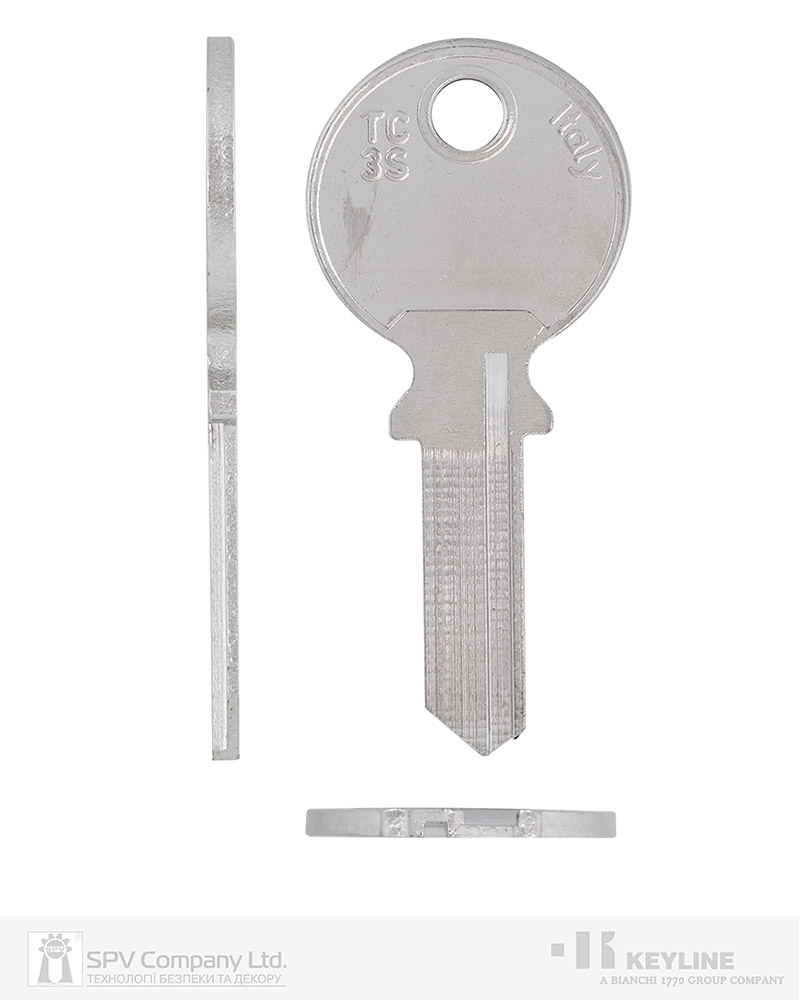 Ключ KEYLINE TRI-CIRCLE(RC) 1KEY TC3S 22.5мм VERTICAL BRA 22.5мм TRI-5I ...