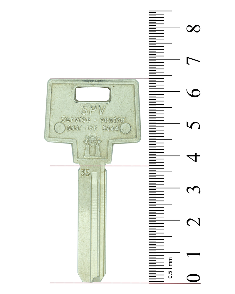 Ключ MUL-T-LOCK CLASSIC 1KEY 035 39.5мм HORIZONTAL NSi 31мм DND_M_SPV в ...