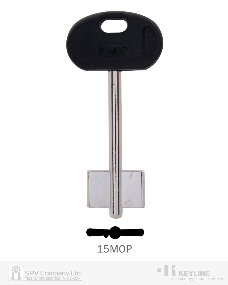 Ключ KEYLINE MOTTURA(I) 1KEY 15MOP 55мм D-BIT BRA 18мм MT15G 5MT3BP KL2 ...