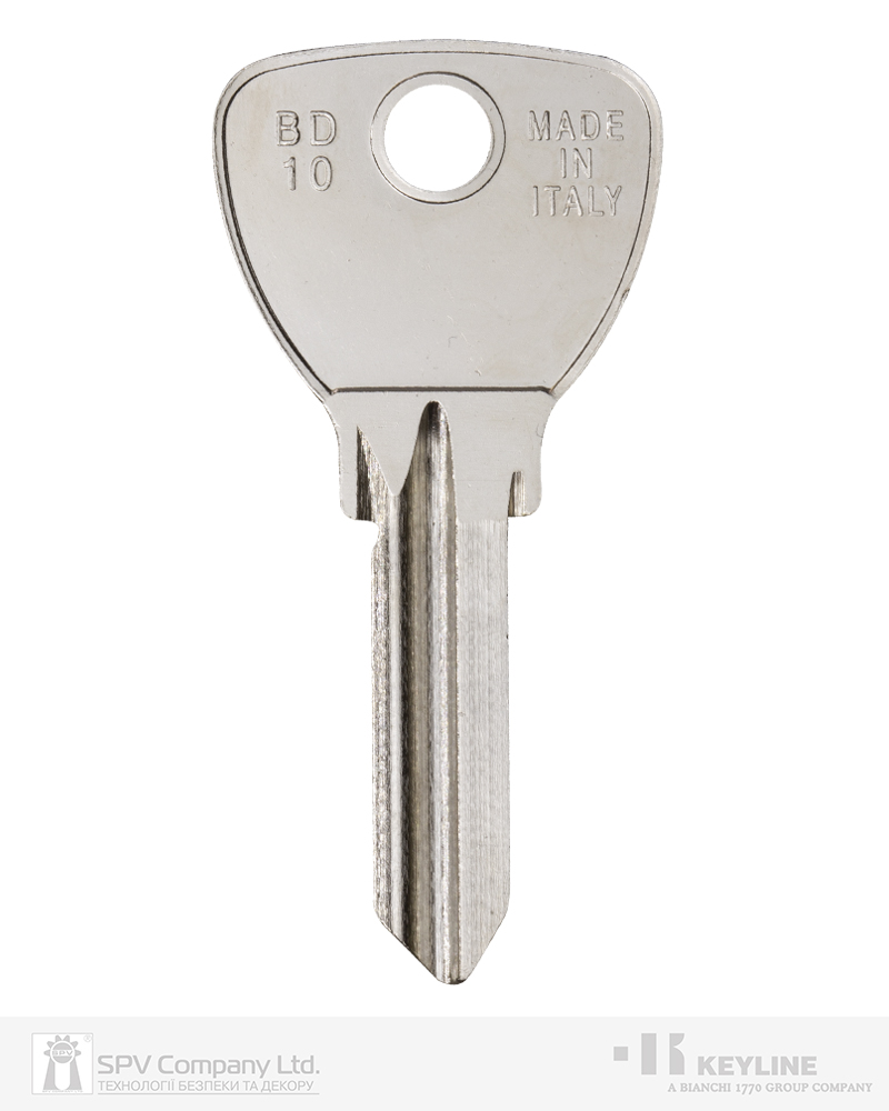 Ключ KEYLINE BRICARD (F) 1KEY BD10 33мм VERTICAL ACC 26мм BD10 BRI-18D ...